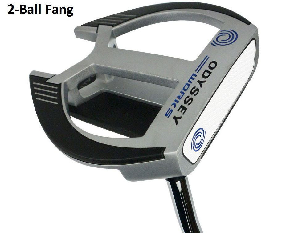 Pre-Owned Odyssey Golf Works Versa 2-Ball Fang Putter | RockBottomGolf.com