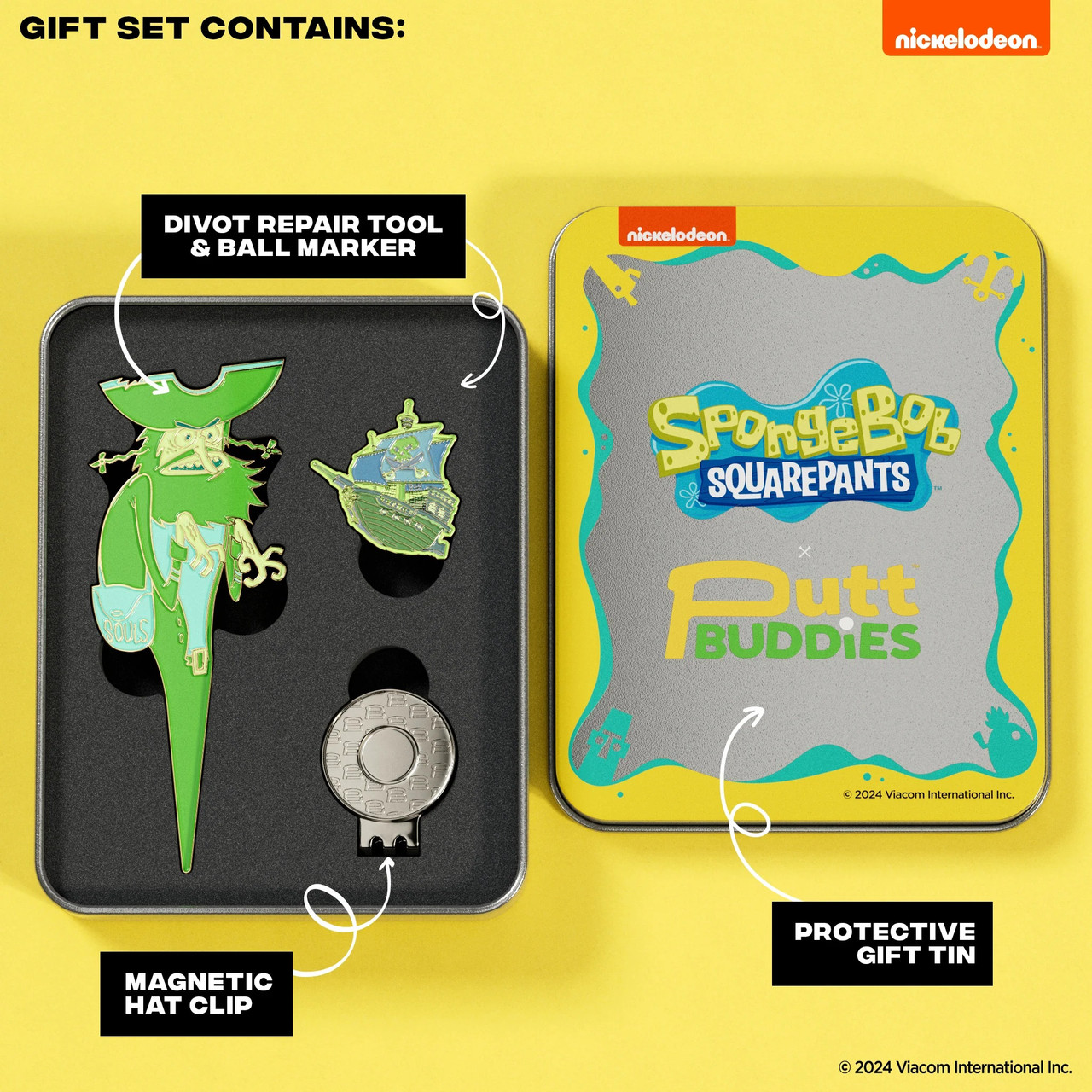 PuttBuddies Golf Flying Dutchman Divot Tool And Ball Marker Set ...