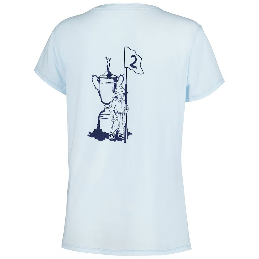 Ladies FootJoy Golf 124th US Open Alt Logo Script Tee | RockBottomGolf.com