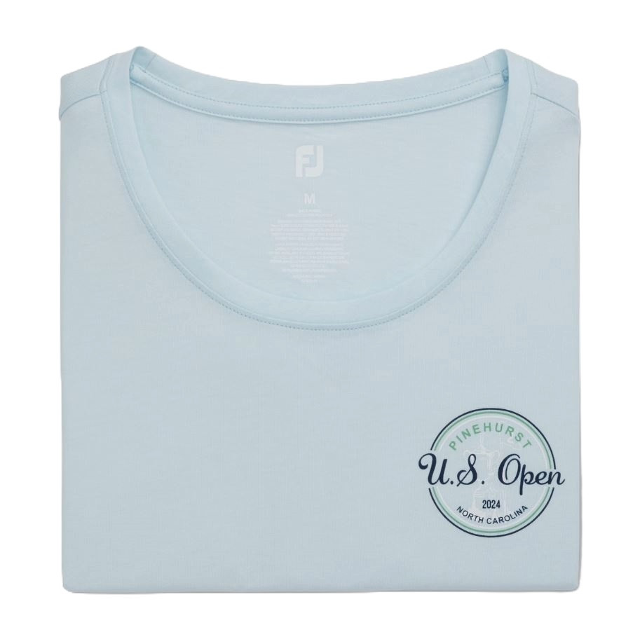 Ladies FootJoy Golf 124th US Open Alt Logo Script Tee | RockBottomGolf.com