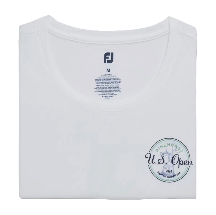 Ladies FootJoy Golf 124th US Open Alt Logo Script Tee | RockBottomGolf.com