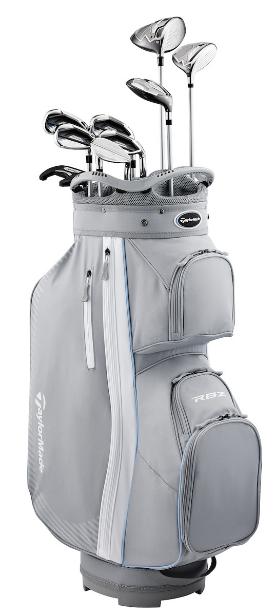Ladies TaylorMade Golf RBZ Speedlite 11 Piece Complete Set W/Bag ...