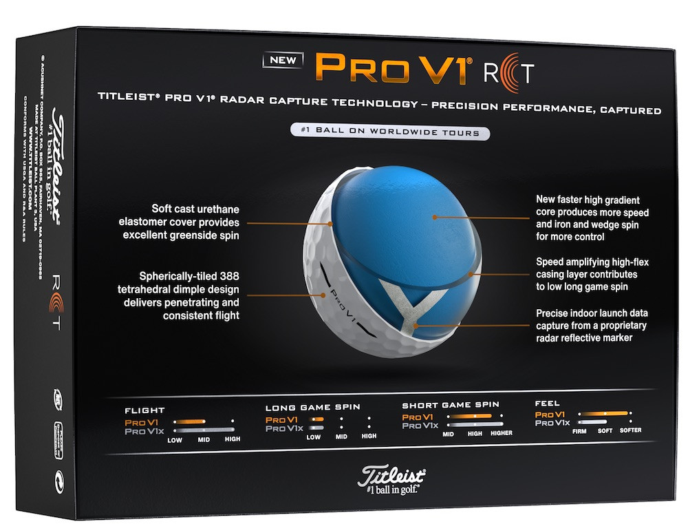 Titleist Pro V1 RCT Golf Balls | RockBottomGolf.com