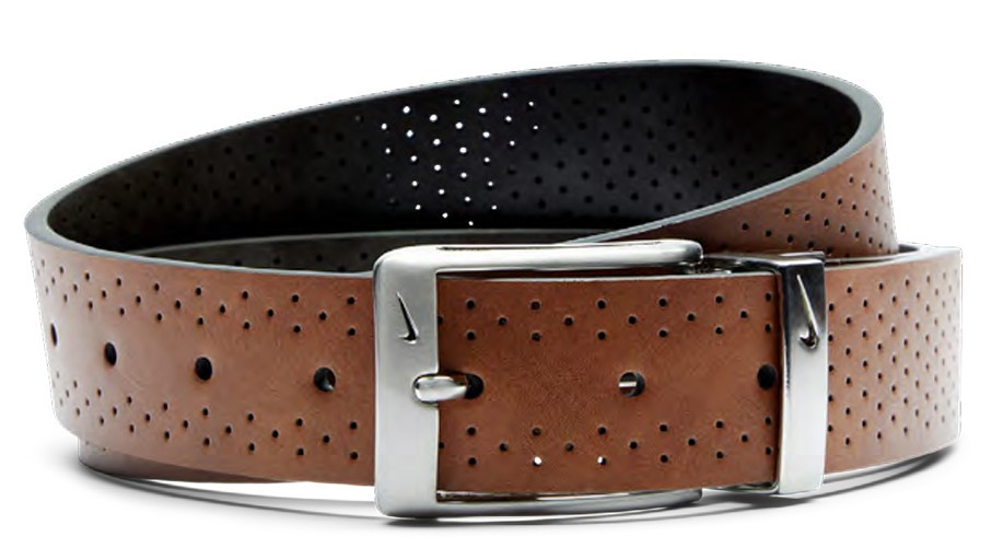 Nike Golf Perforated Reversible W/ Ultralight Buckle Belt ...