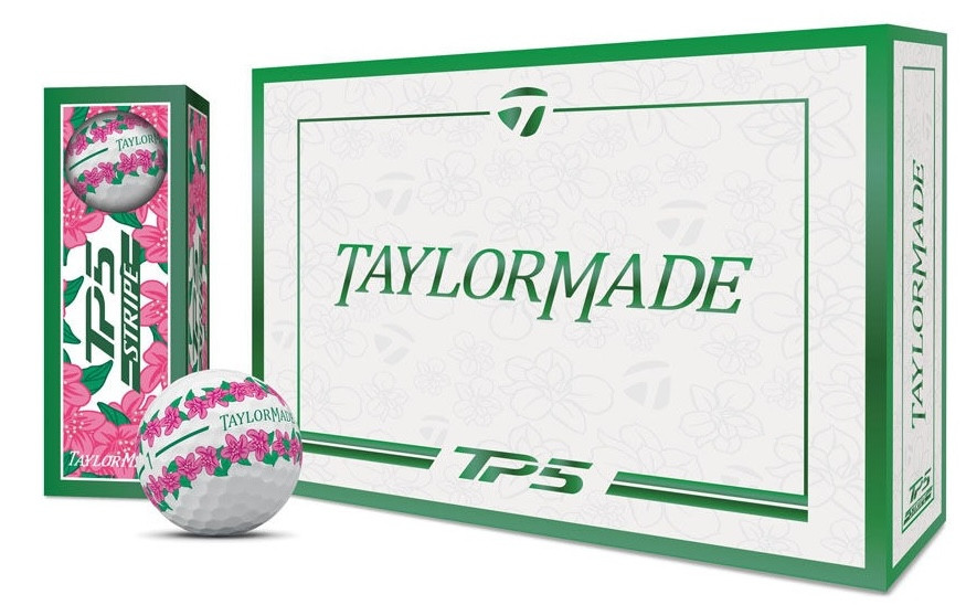 TaylorMade TP5 Stripe Hot Shot Golf Balls | RockBottomGolf.com