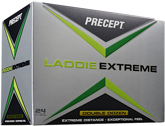 Precept Laddie Extreme Golf Balls [24-Ball] [LOGO ONLY ...
