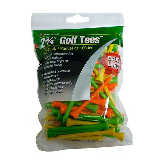 Jef World Of Golf 2 3/4" Golf Tees | RockBottomGolf.com