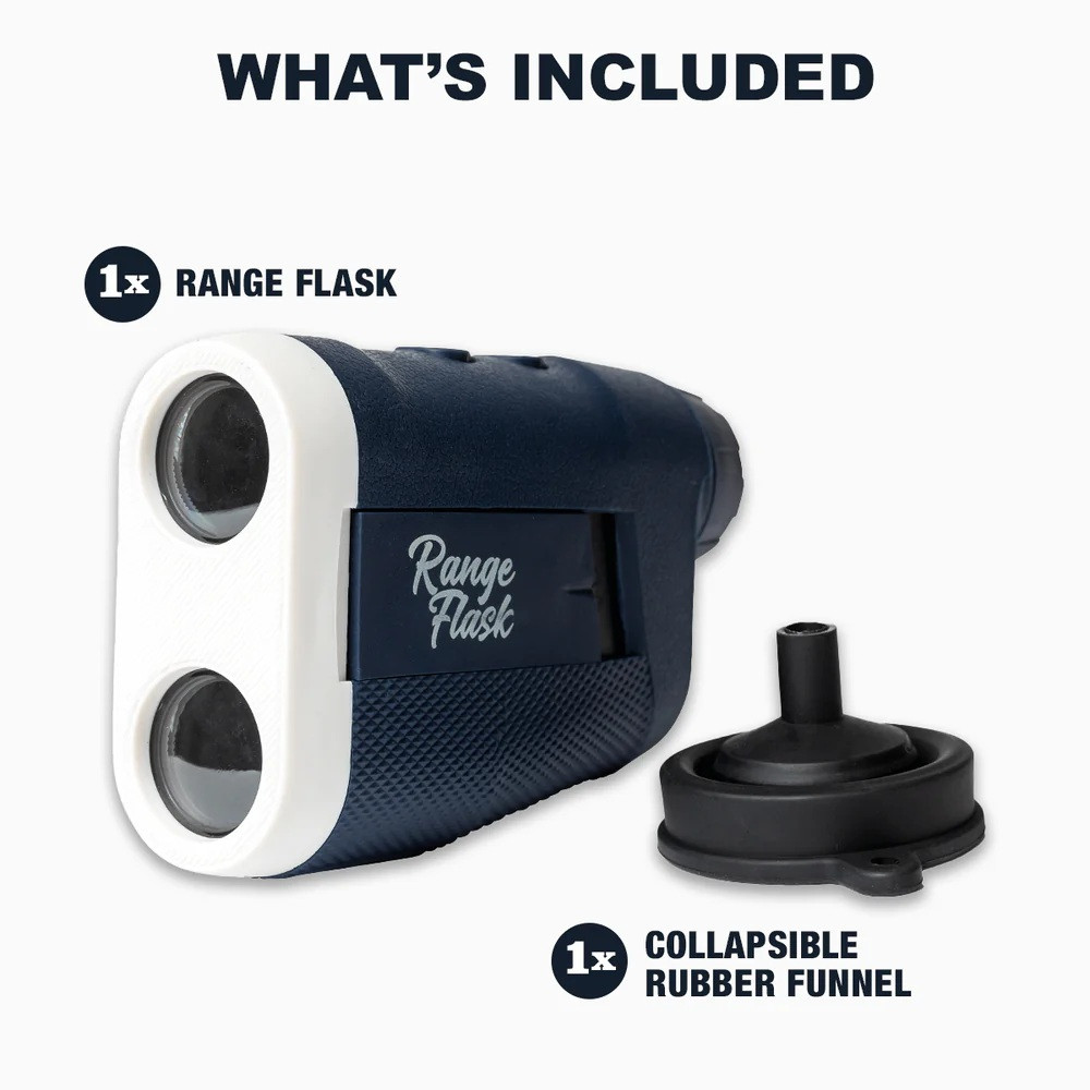 Caddy Flask Golf The Original Rangefinder Flask | RockBottomGolf.com