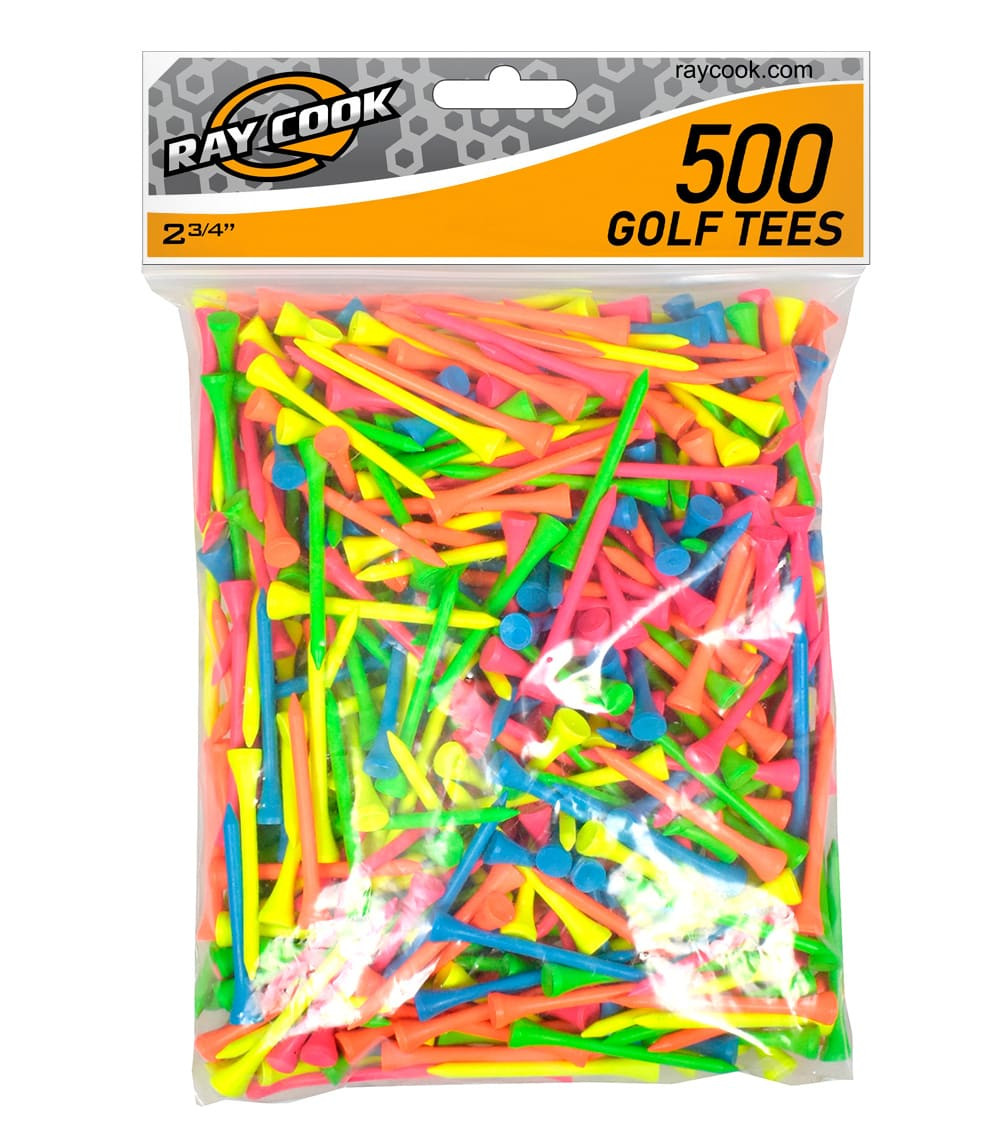 Ray Cook Golf 2 3/4" Tees (500 Pack) | RockBottomGolf.com