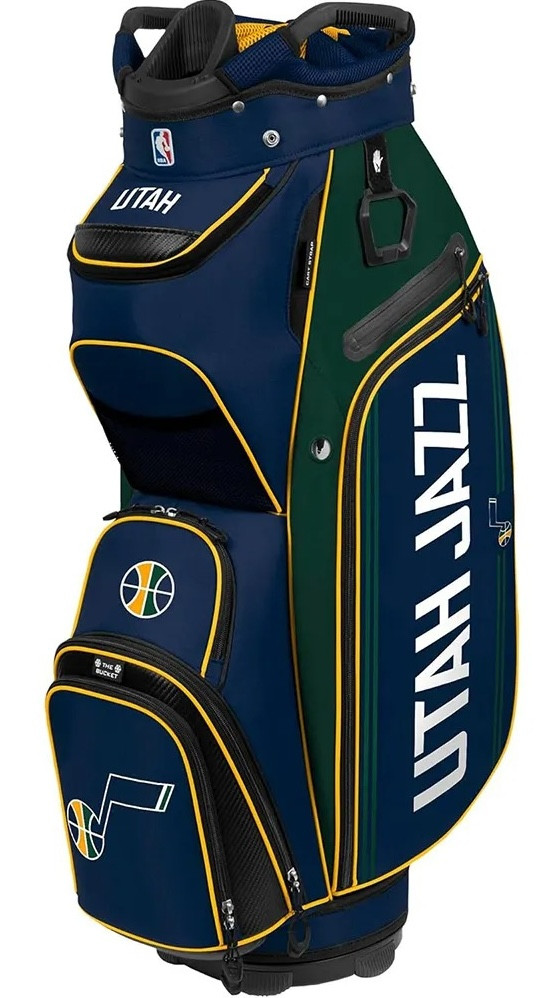 Team Effort Golf NBA Bucket II Cooler Cart Bag Utah Jazz ...