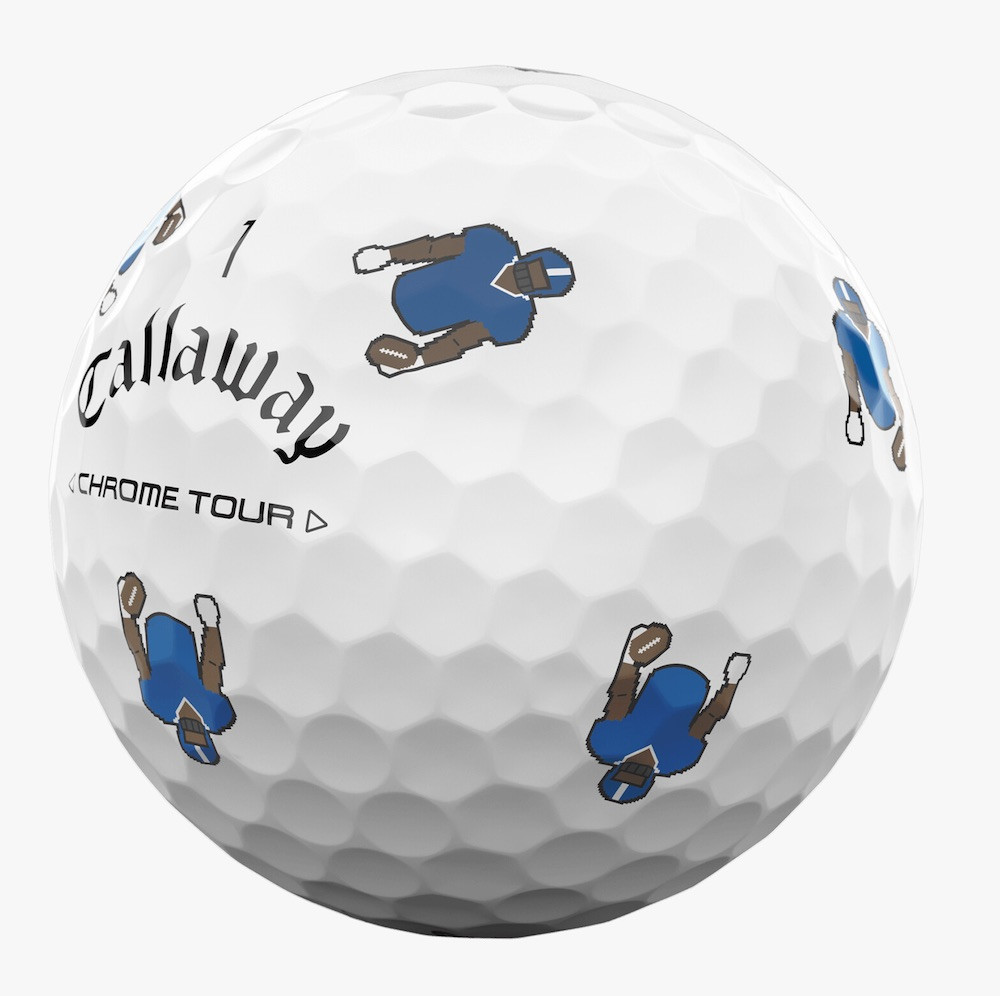 Callaway Chrome Tour Retro Football Golf Balls | RockBottomGolf.com