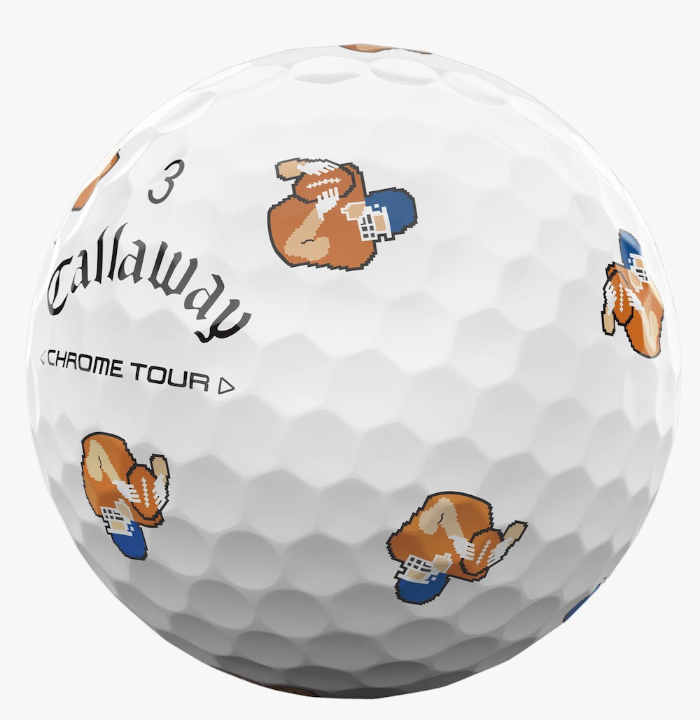 Callaway Chrome Tour Retro Football Golf Balls | RockBottomGolf.com