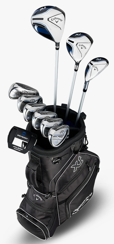Callaway Golf XT Junior Teen 10-Piece Set with Stand Bag Left Handed ...