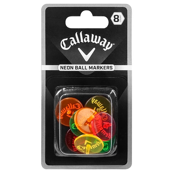 Callaway Golf Neon Ball Markers 8-Pack | RockBottomGolf.com