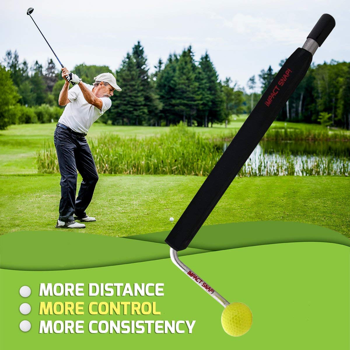 Impact Snap Golf Impact Snap Swing Trainer | RockBottomGolf.com