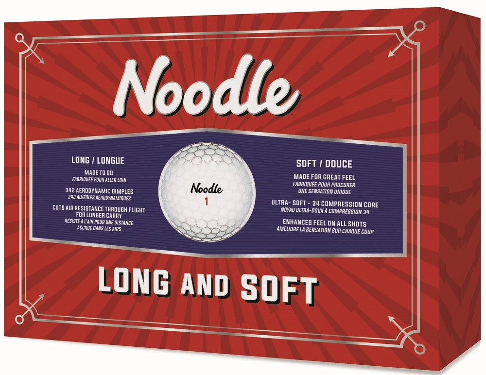 Noodle Long & Soft Golf Balls [24-Ball] | RockBottomGolf.com
