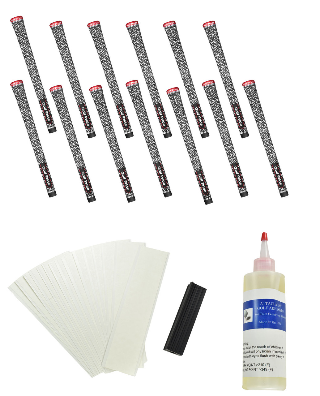 Golf Pride Z Grip Align Standard Complete Regrip Kit | RockBottomGolf.com