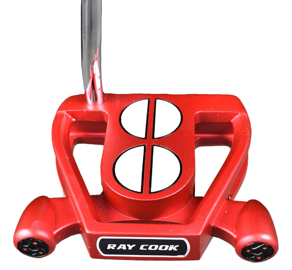 Ray Cook Golf Silver Ray Select SR550 Red Putter | RockBottomGolf.com