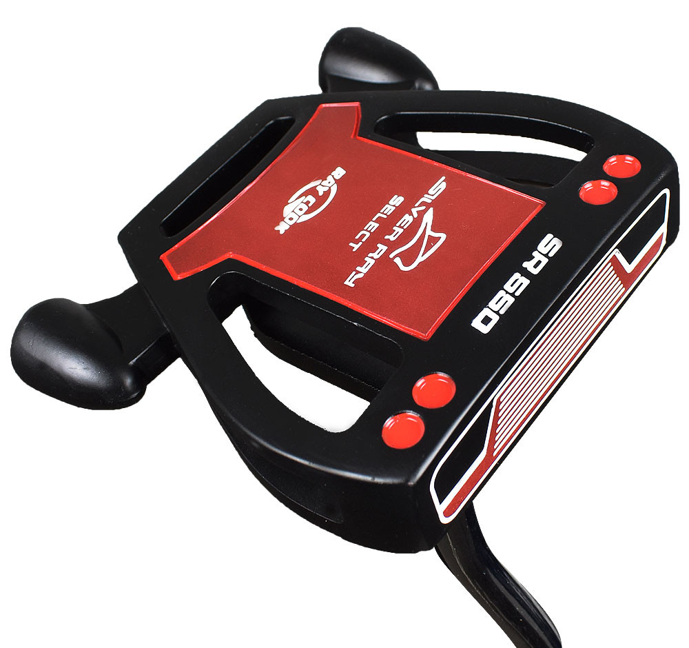 Ray Cook Golf Silver Ray Select SR550 Black Putter | RockBottomGolf.com