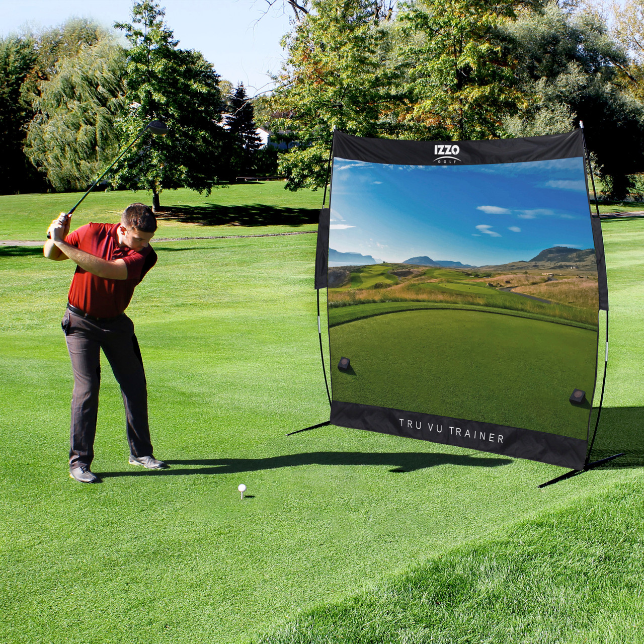 Izzo Golf Links Course Tru Vu Trainer Net | RockBottomGolf.com
