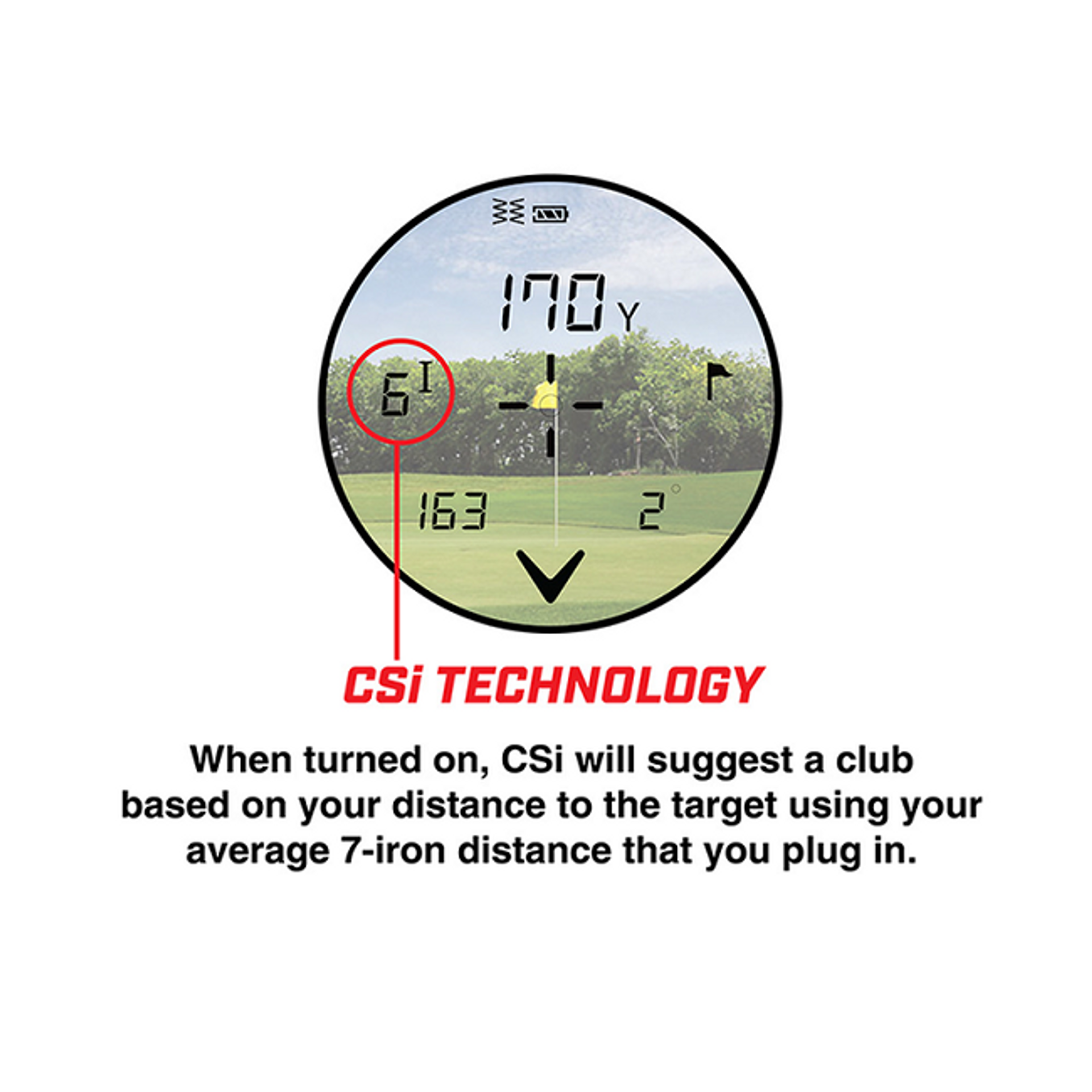 Callaway Golf CSI Pro Laser Rangefinder with Slope Technology | RockBottomGolf.com