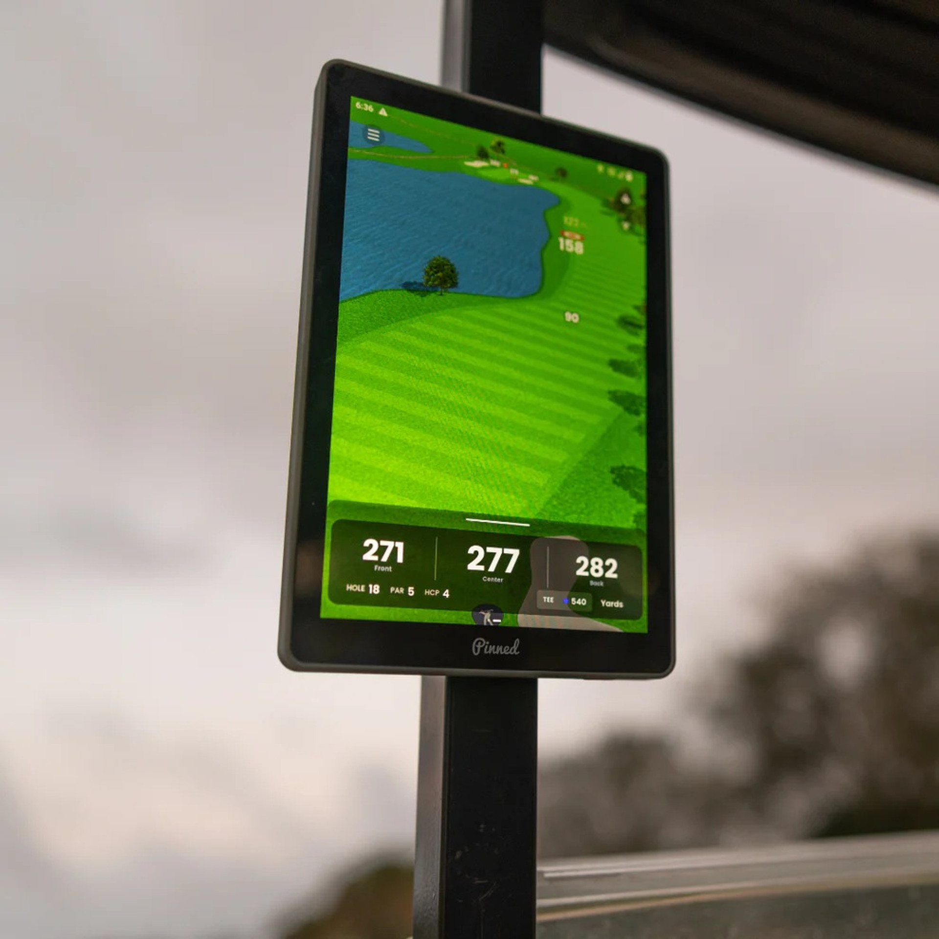 Pinned Golf The Caddie Portable Tablet GPS | RockBottomGolf.com