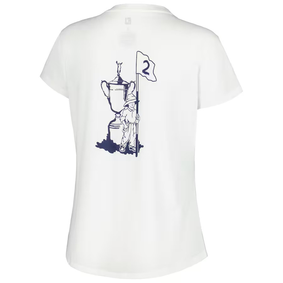 Ladies FootJoy Golf 124th US Open Alt Logo Script Tee | RockBottomGolf.com