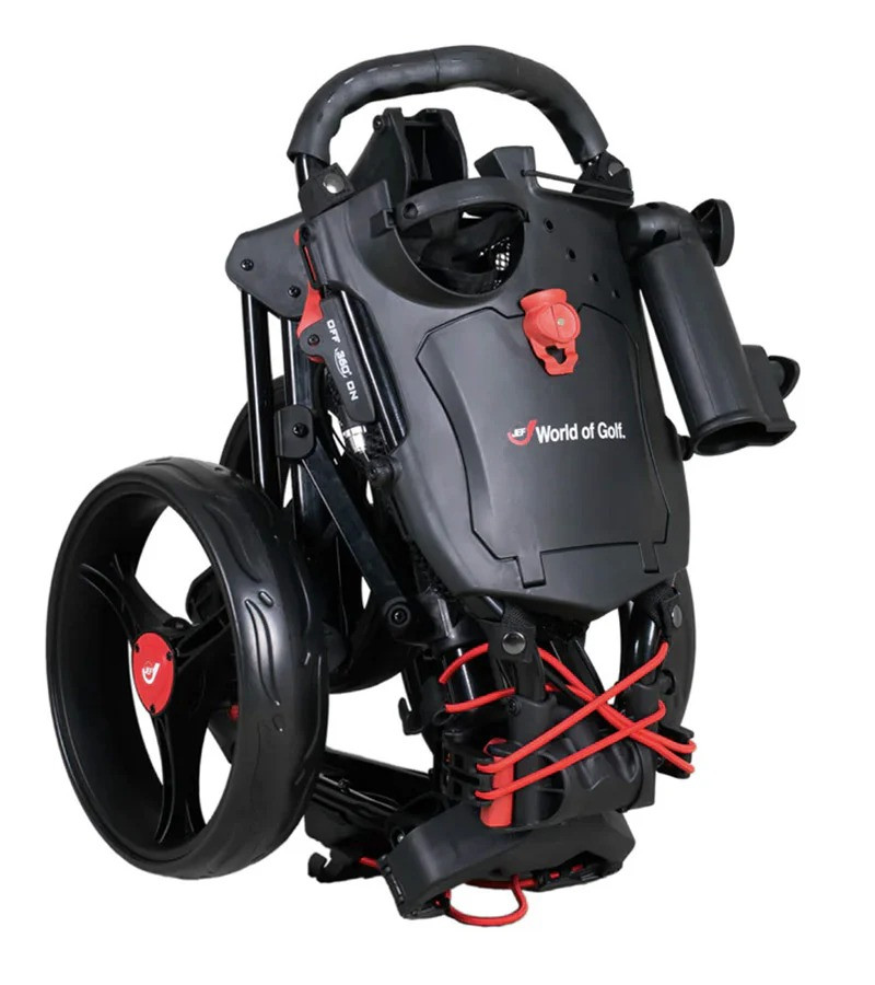 Jef World Of Golf EZ Fold 360 Push Cart | RockBottomGolf.com