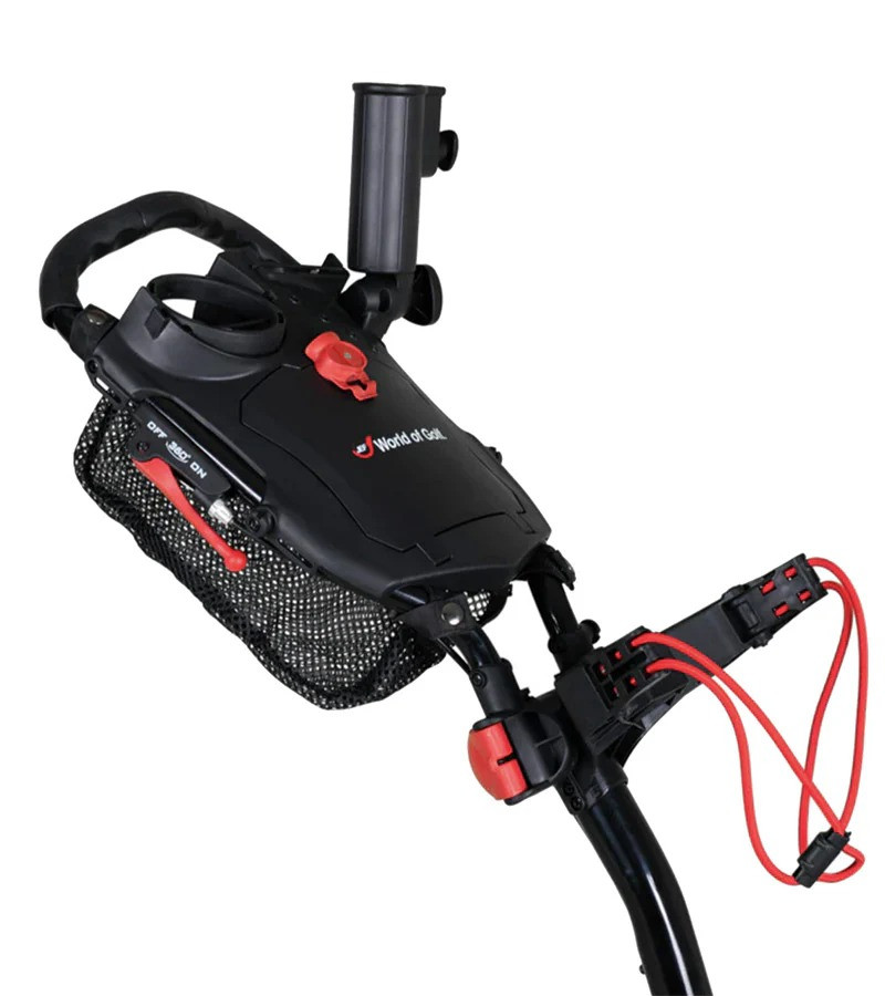 Jef World Of Golf EZ Fold 360 Push Cart | RockBottomGolf.com