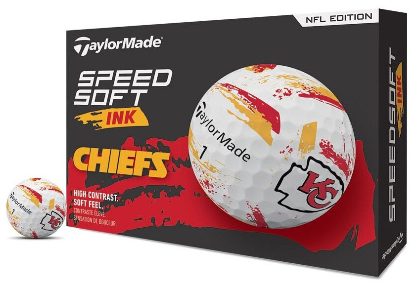TaylorMade SpeedSoft Ink NFL Golf Balls | RockBottomGolf.com