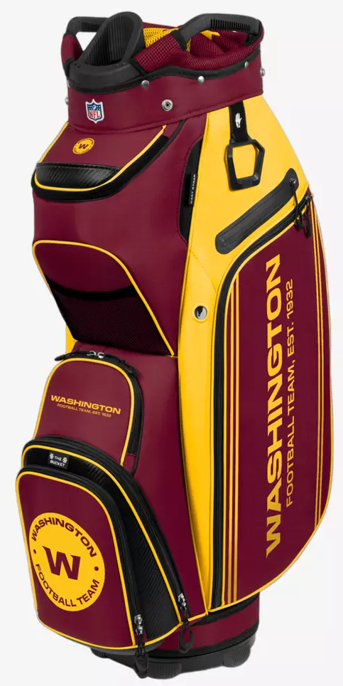 Team Effort Golf NFL Bucket III Cooler Cart Bag Washington Football ...