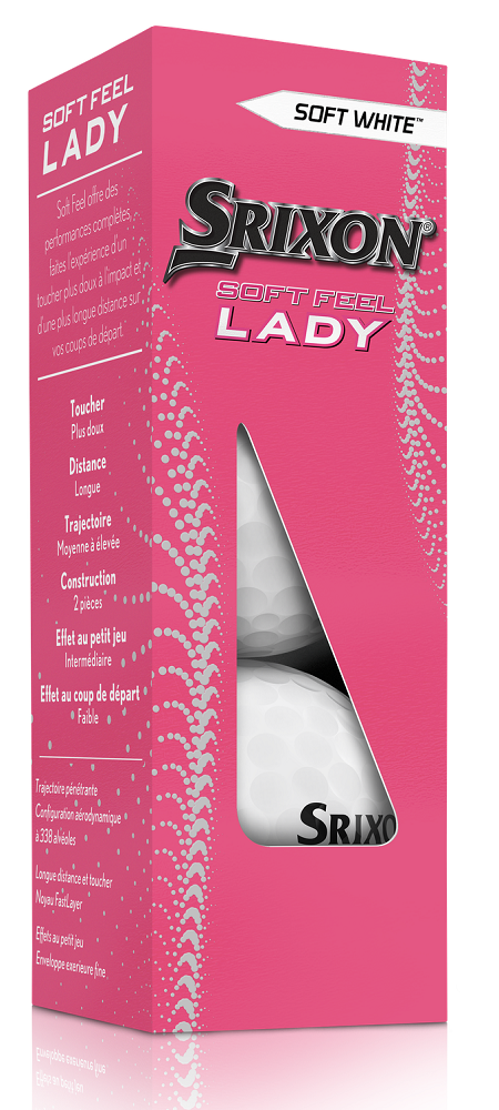 Ladies Srixon Lady Soft Feel Golf Balls | RockBottomGolf.com