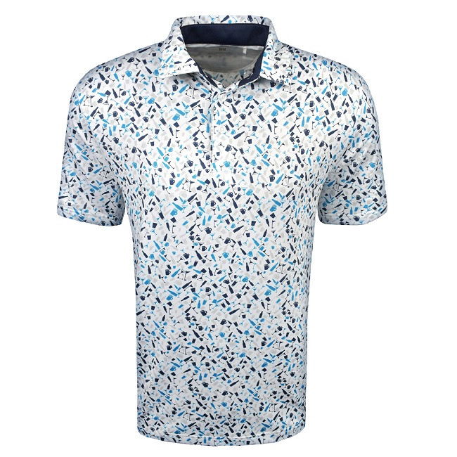 Snake Eyes Golf 19th Hole Print Polo | RockBottomGolf.com
