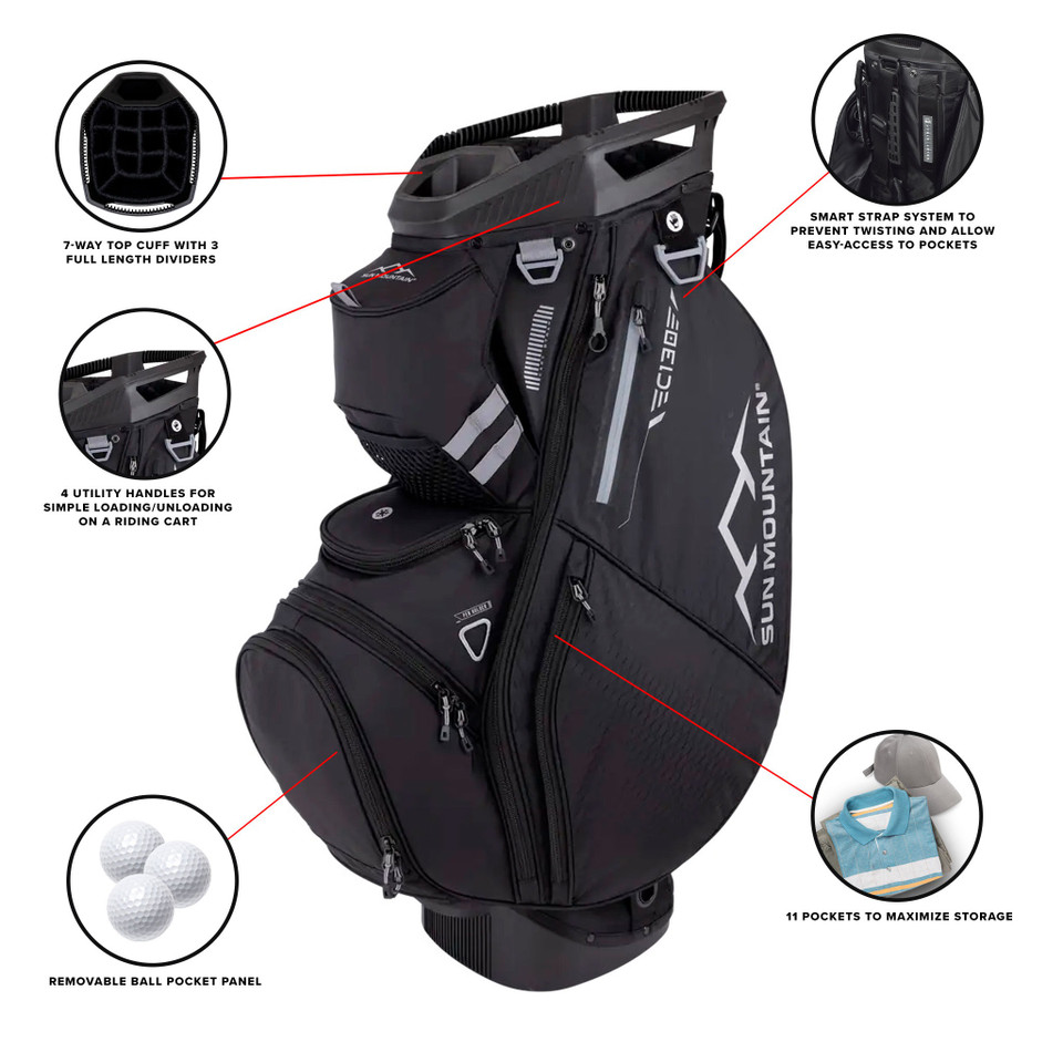 Sun Mountain Golf C-130 Cart Bag [OPEN BOX] | RockBottomGolf.com