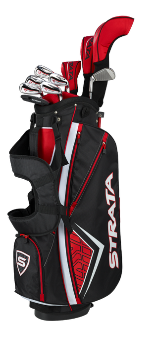 Strata Golf Strata Plus 14 Piece Complete Set With Bag | RockBottomGolf.com