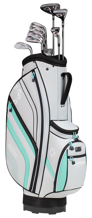 Ladies Cleveland Golf Bloom Complete Set W/Bag | RockBottomGolf.com