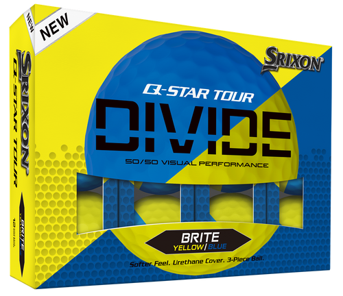 Srixon Q-Star Tour Divide Golf Balls | RockBottomGolf.com