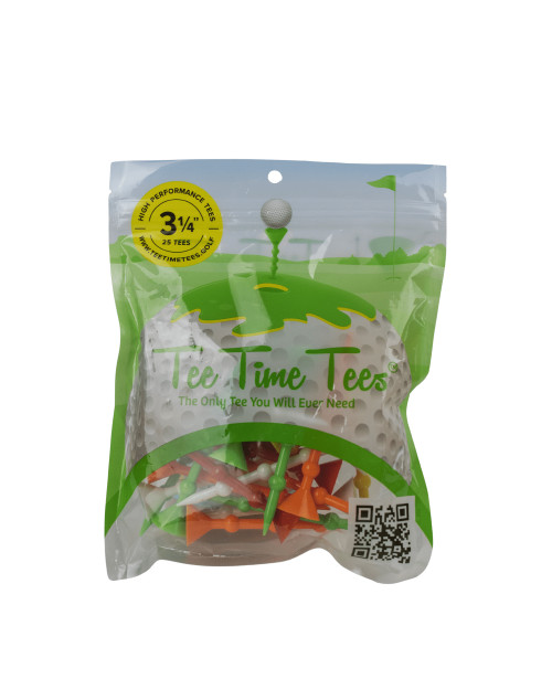 Tee Time Tees Golf Bubble Tees (Pack of 25) | RockBottomGolf.com