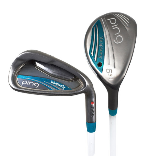Ladies Pre-Owned Ping Golf Rhapsody 2015 Irons (7 Iron Set ...