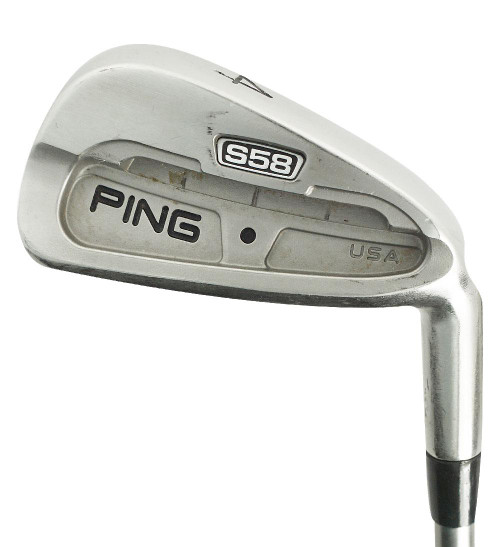 Pre-Owned Ping Golf S58 Irons (8 Iron Set) Left Handed | RockBottomGolf.com