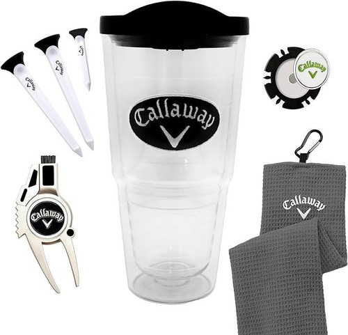 Callaway Golf Clear Patch 24oz Tumbler Gift Set | RockBottomGolf.com