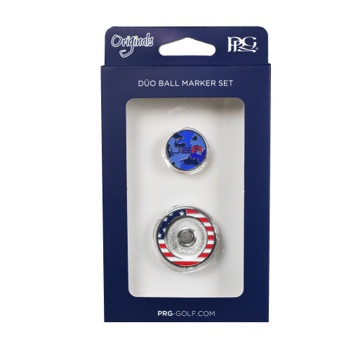 PRG Golf USA Canvas Camo Duo Marker w/ Inner Ball Marker ...