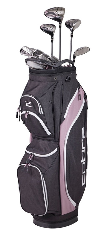 Ladies Cobra Golf Fly-XL Complete Set With Cart Bag Graphite ...