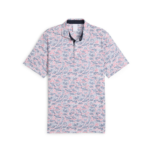 Puma Golf X Volition Jet Lines Polo | RockBottomGolf.com