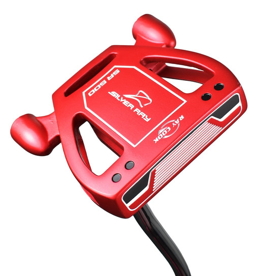 Ray Cook Golf Silver Ray SR500 Limited Edition Red Putter Left Handed ...