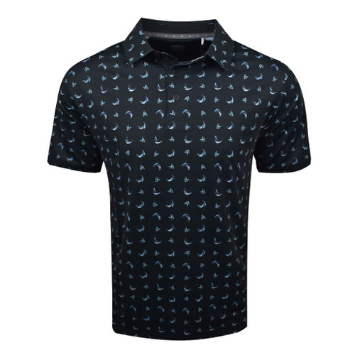 Callaway Golf Painted Chevron Trademark Print Polo | RockBottomGolf.com