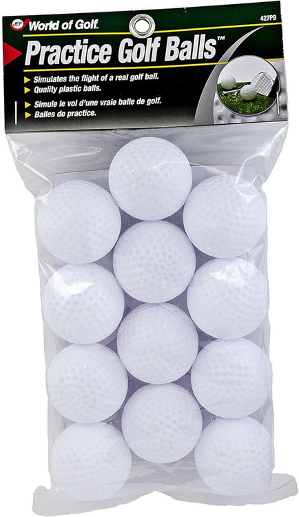 Jef World of Golf 12 Solid Shell Balls | RockBottomGolf.com