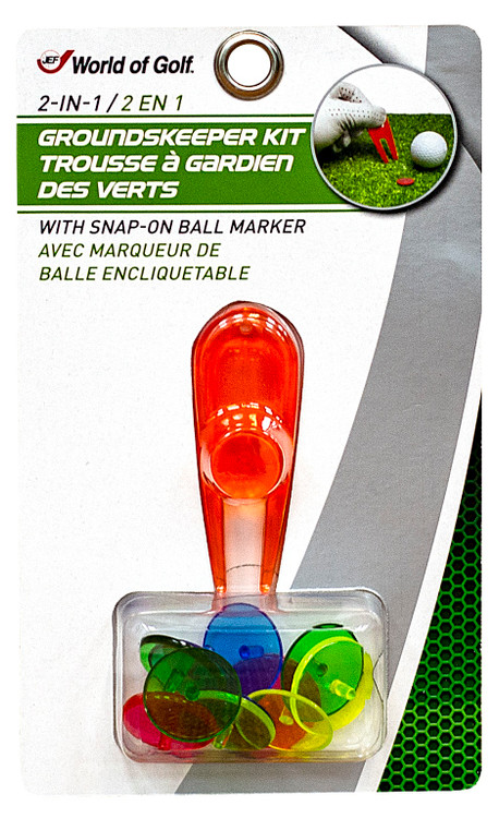 Jef World of Golf Groundskeeper Kit | RockBottomGolf.com