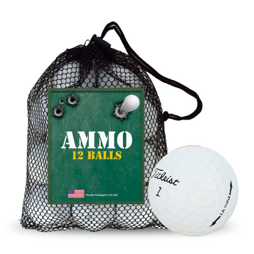 Titleist Prior Generation Pro V1 Logo Overrun Golf Balls ...