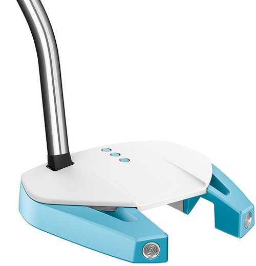 Ladies TaylorMade Golf Spider GT Light Blue Single Bend Putter ...